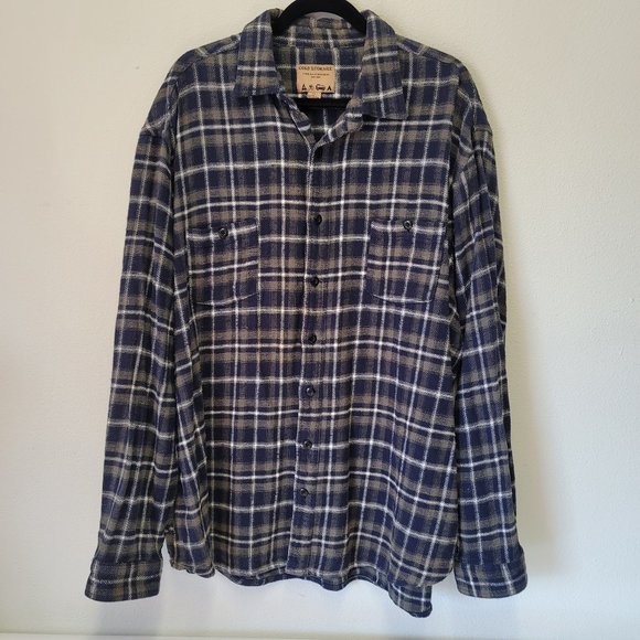 Cold Storage | Shirts | Cold Storage Heavy Mens Flannel Shirt Size 3xlt ...